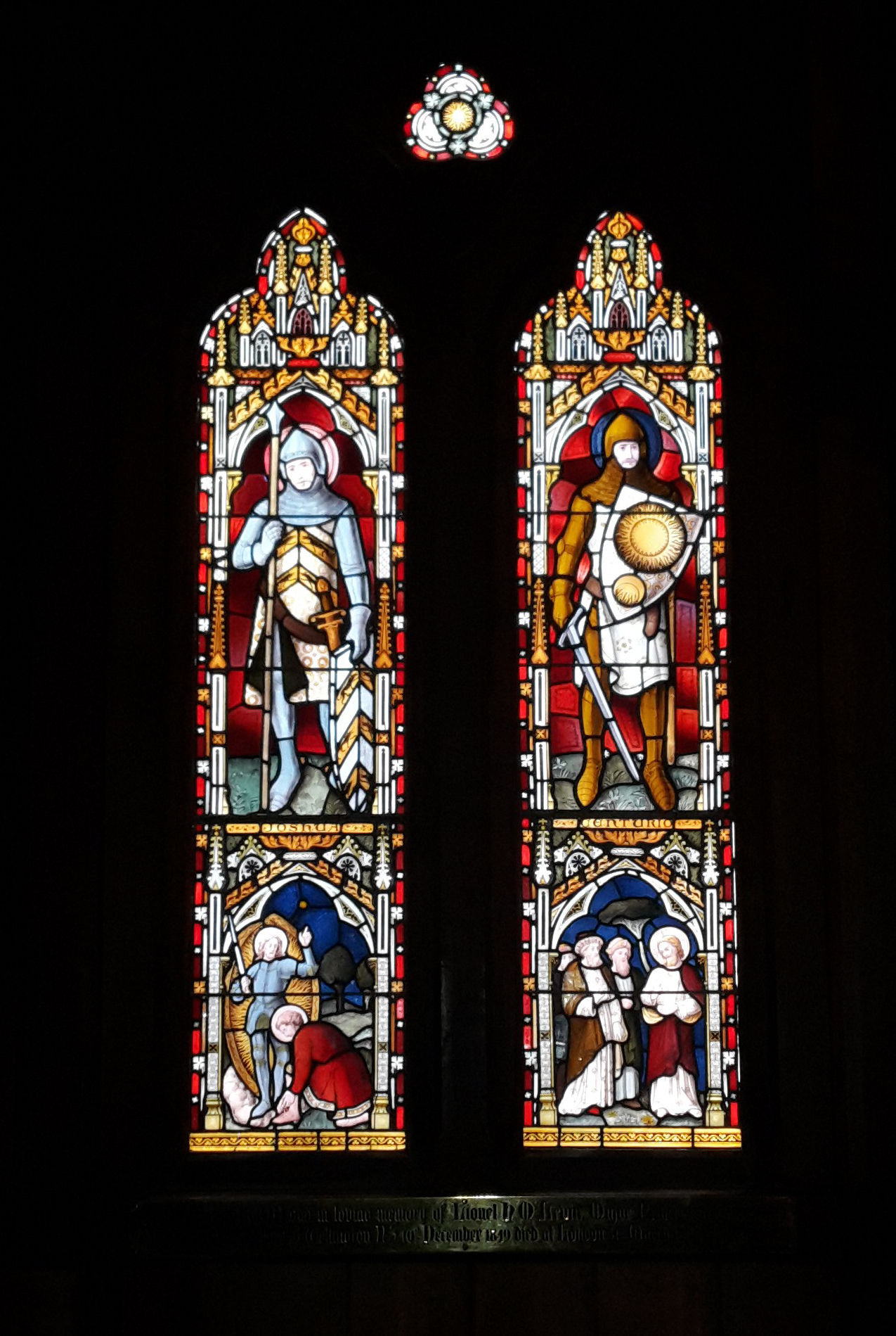 Windows for Two Brothers – Old St Paul's Wellington New Zealand